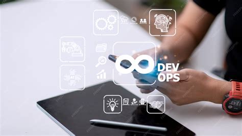 Premium Photo Devops Methodology Development Operations Agil