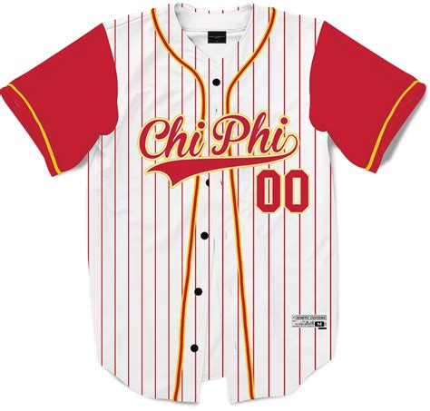 Chi Phi House Baseball Jersey Beyourprints