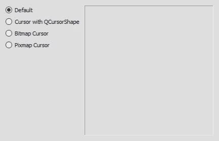 C Trouble With QCursor Setting The Color Of Cursor Stack Overflow