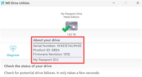 Steps To Check The Firmware Version Of A Drive Using A Windows Or Macos