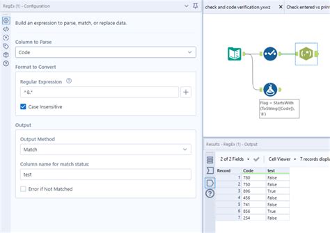 Regex To Flag Word Starting With 8 Alteryx Community