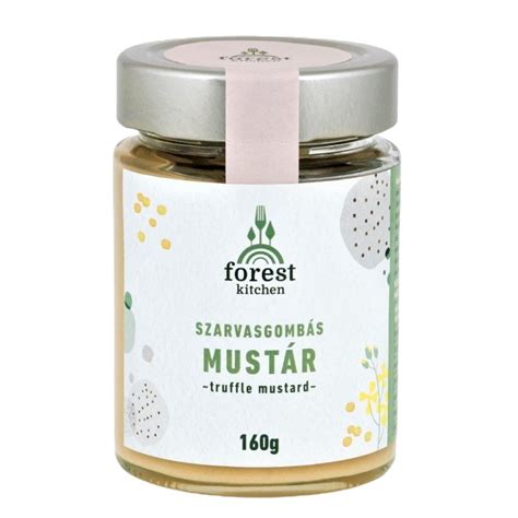 Truffle Mustard 160g Gourmet Black Truffle Mustard Best Of Hungary