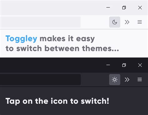 I Made A Light Dark Mode Toggle Button For Firefox Toggley