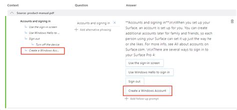 multi turn conversations qna maker azure ai services microsoft learn