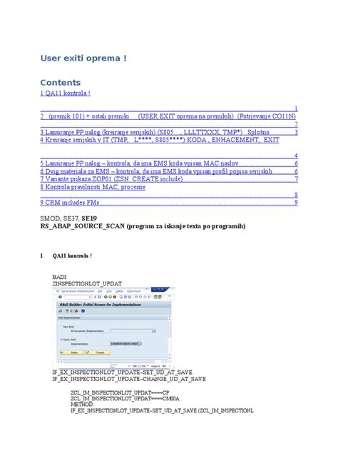 Sap User Exit Serial Number Pdf