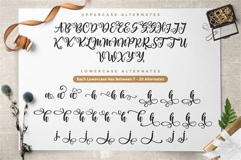 Haniberyku Cursive Script Font With Love Long Tail Wedding Font Heart Font Calligraphy Font