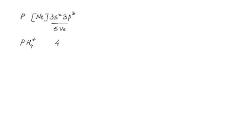 Solved What Is The Hybridization Of Phosphorus In The Phosphonium Ion Ph4