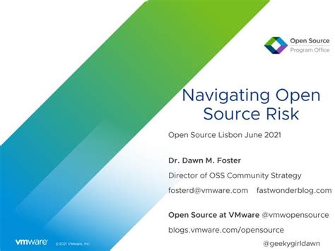 Navigating Open Source Risk Ppt