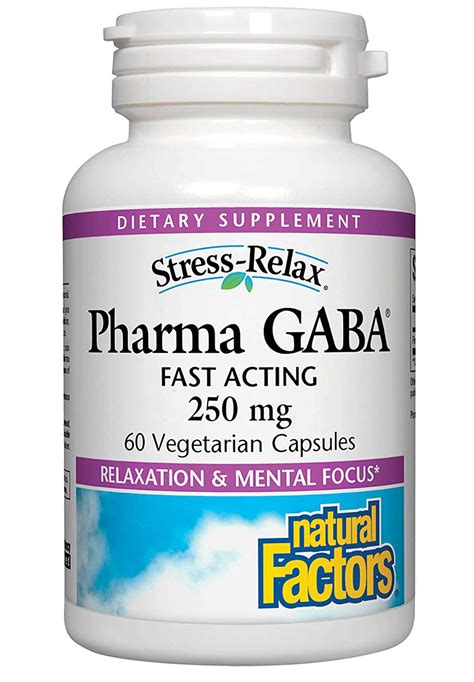 Natural Factors Pharma Gaba 250 mg – Supplement First