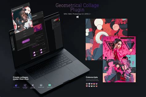 Geometrical Collage Gen Plugin By Bangingjoints Behance