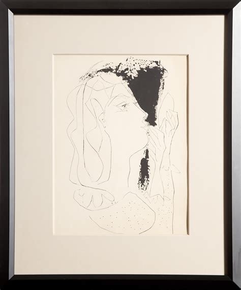 Woman With Mirror Etching By Pablo Picasso Great Ts Club