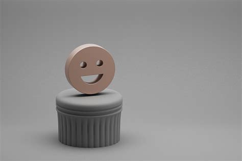 아름다운 추상적 인 삽화 이모티콘 감정 기호 아이콘 열과 멋진 배경에 3d 렌더링 그림 디자인의 배경 패턴 3차원 형태에 대한 스톡 사진 및 기타 이미지 Istock