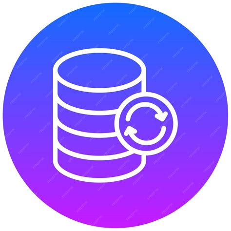 Premium Vector Data Refresh Vector Illustration