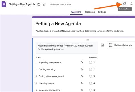 How To Add Ranked Choices In Questions In Google Forms The Jotform Blog