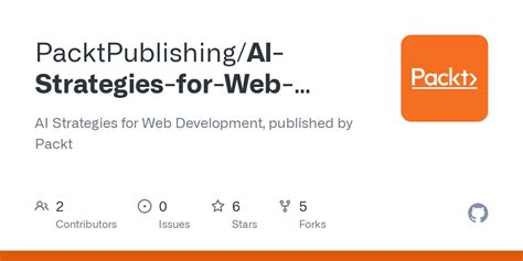 Github Packtpublishingai Strategies For Web Development Ai Strategies For Web Development