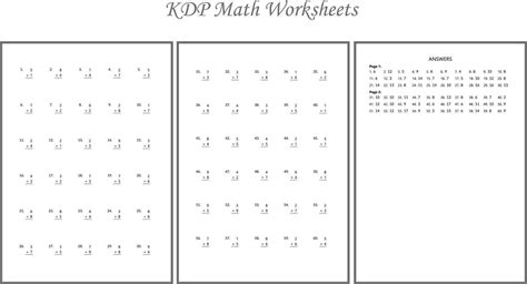 Math Worksheet Kdp Interior 50 Basic Single Digit Addition Questions Worksheet With Answer