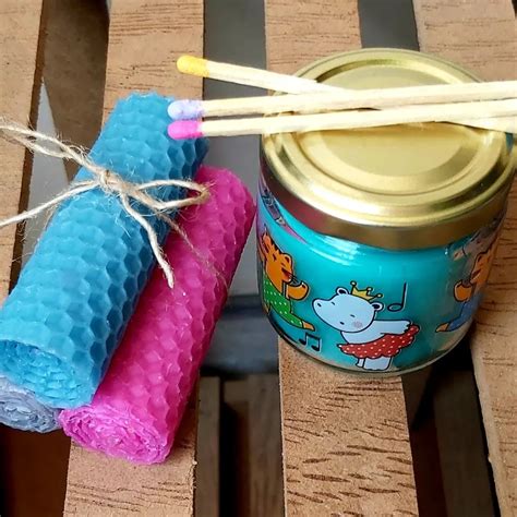 کمدا قیمت و خرید ست شمع دست ساز رنگ آبی درباری سایز 7سانت ارتفاع شمع