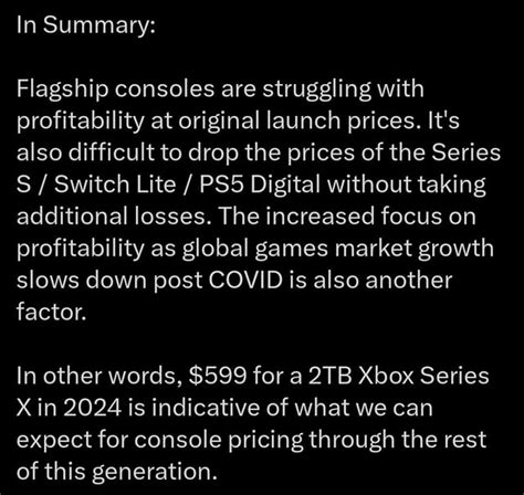 Have You Wondered Why Console Prices Arent Going Down Anymore Heres