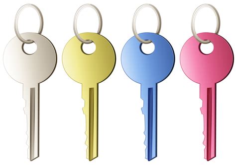 Set Of Keys 295493 Vector Art At Vecteezy