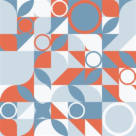 Neo Geo Seamless Pattern With Colorful Geometric Shapes And Simple Geometrical Figures 9496971
