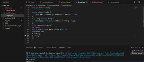 Rohith Kumar On Linkedin Java Dsa Java Dsa Inheritance Oop Codingjourney Javalearning