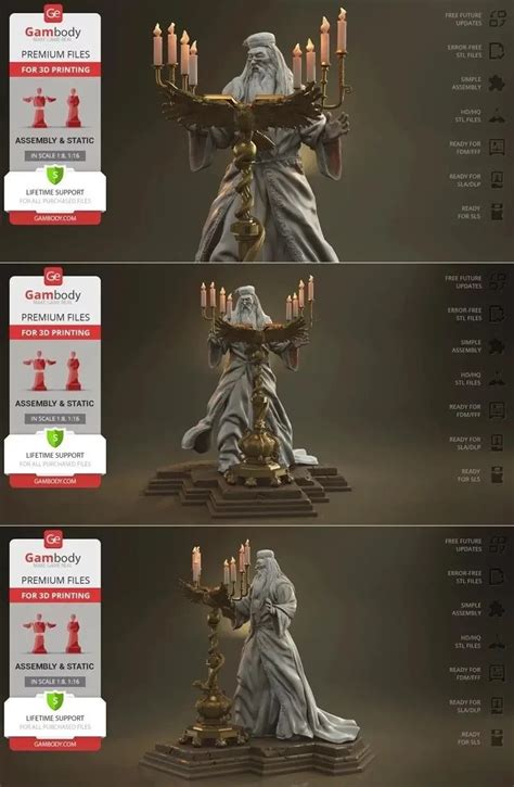 Albus Dumbledore Free High Quality Models