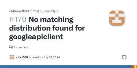 No Matching Distribution Found For Googleapiclient Issue 170