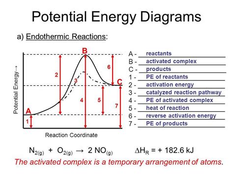 The Process Of A Two Step Endothermic Reaction