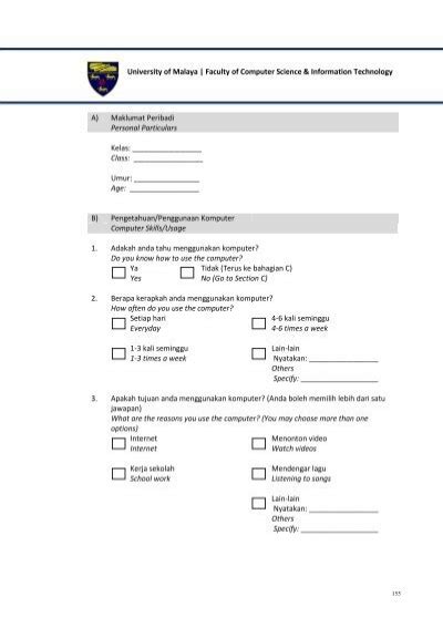 University Of Malaya Faculty Of Computer Science Dspace