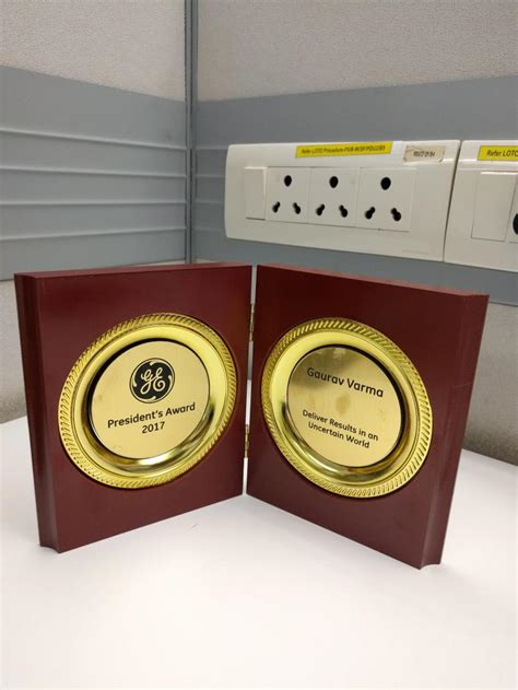 gaurav varma on linkedin received the president s award plaque 36
