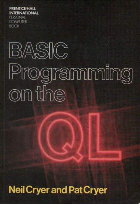Basic Programming On The Ql Book Computing History