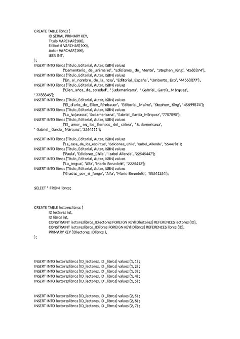 Api3 Bases De Datos Trabajo Practico Completo Api 3 Create Table