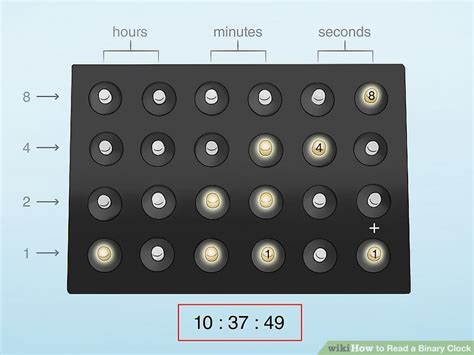 3 Ways To Read A Binary Clock Wikihow