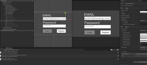 playfab login and registration for unity game dev and other things