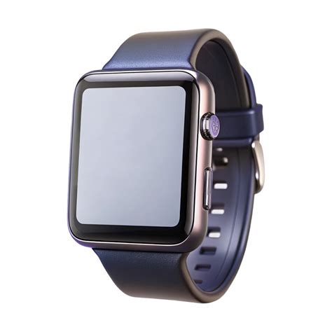 Elegant Rose Gold Smartwatch With Grey Silicone Band Modern Minimalist