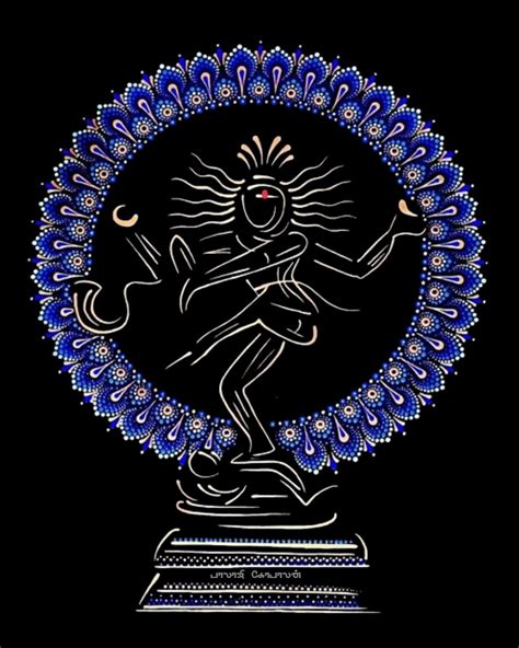 Pin By Indu On Rangoli Designs Dance Poster Design Shiva Art Dot