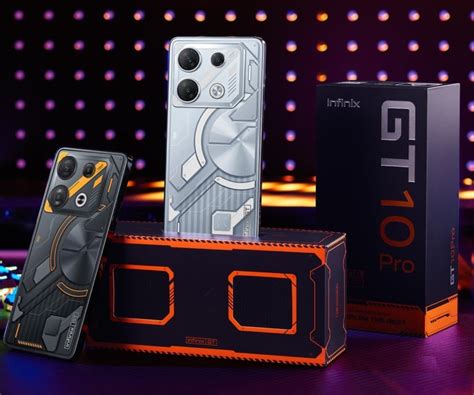 Check Out The Infinix GT Pro With Customizable RGB LED Lights And A Hz AMOLED Display