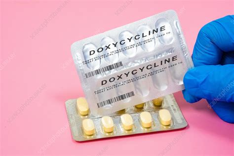 Doxycycline Pills Stock Image F0445178 Science Photo Library