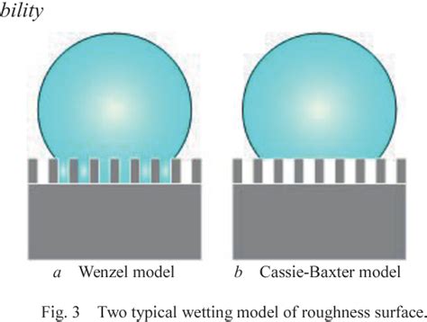Figure 1 From Influence Of Microstructure On Surface Wettability Semantic Scholar