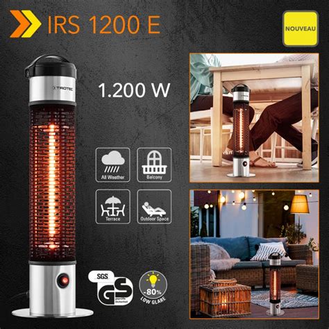 Nouveau Chauffage Radiant Pour Terrasses Irs 1200 E Pour Ne Plus