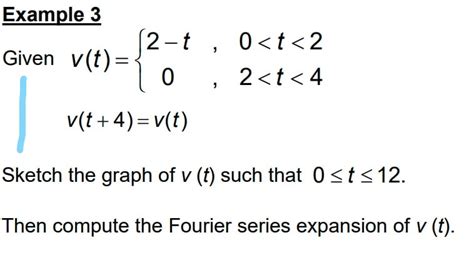Solved Example 3 Given V T 2 T 0 Chegg Com
