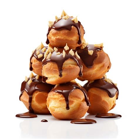 Profiterole Isolate Stock Illustrations 39 Profiterole Isolate Stock