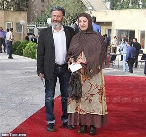 بهرام عظیمی بیوگرافی و عکس های بهرام عظیمی کاریکاتوریست و همسرش