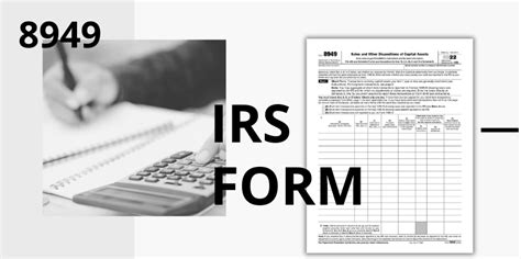 Tax Form 8949 ↳ 2022 Irs 8949 Printable Form Instructions In Pdf