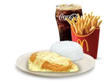 Crispy Chicken Fillet Ala King With Fries Large Meal Pinoy Cupid Ts