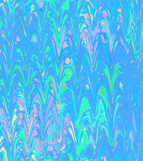 Abstract Background For Design Blue Watercolor Pink Blobs Stock Illustration Illustration Of