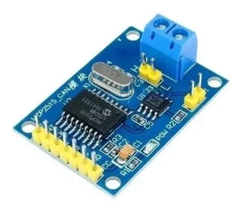 módulo can bus mcp2515 tja1050 obdii arduino raspberry autom