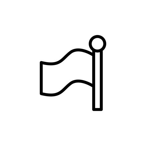 Flag Vector Icon Illustration Vector Art At Vecteezy