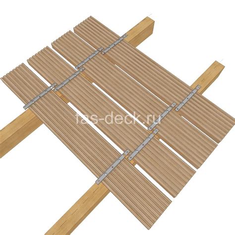 Как крепить террасную доску из лиственницы или из пластика к металлическому каркасу