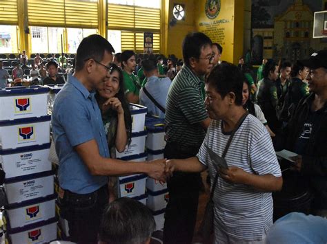 Ayuda Sa 75 Pamilyang Naapektuhan Ng Sunog Sa Barangay La Huerta At Barangay San Dionisio Noong